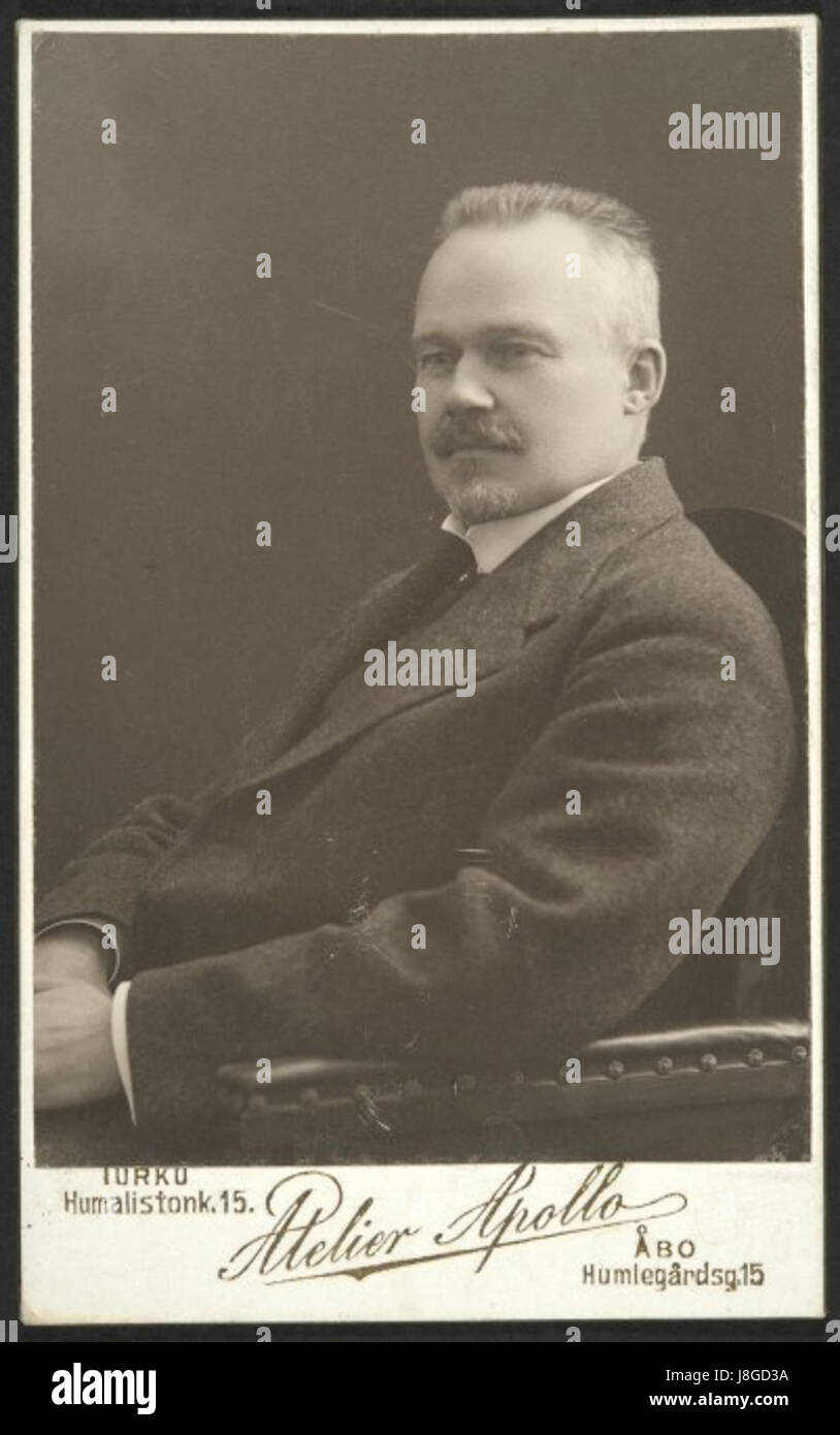 Kaarlo Levander 1916 Stock Photo - Alamy