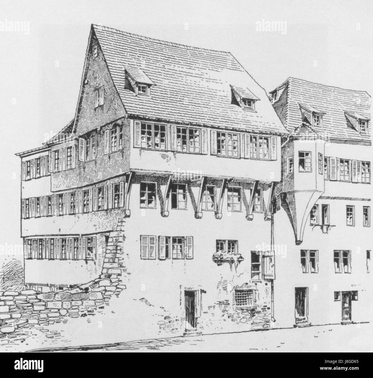 The Haus der Herren von Sachsenheim in Stuttgart is an important ...