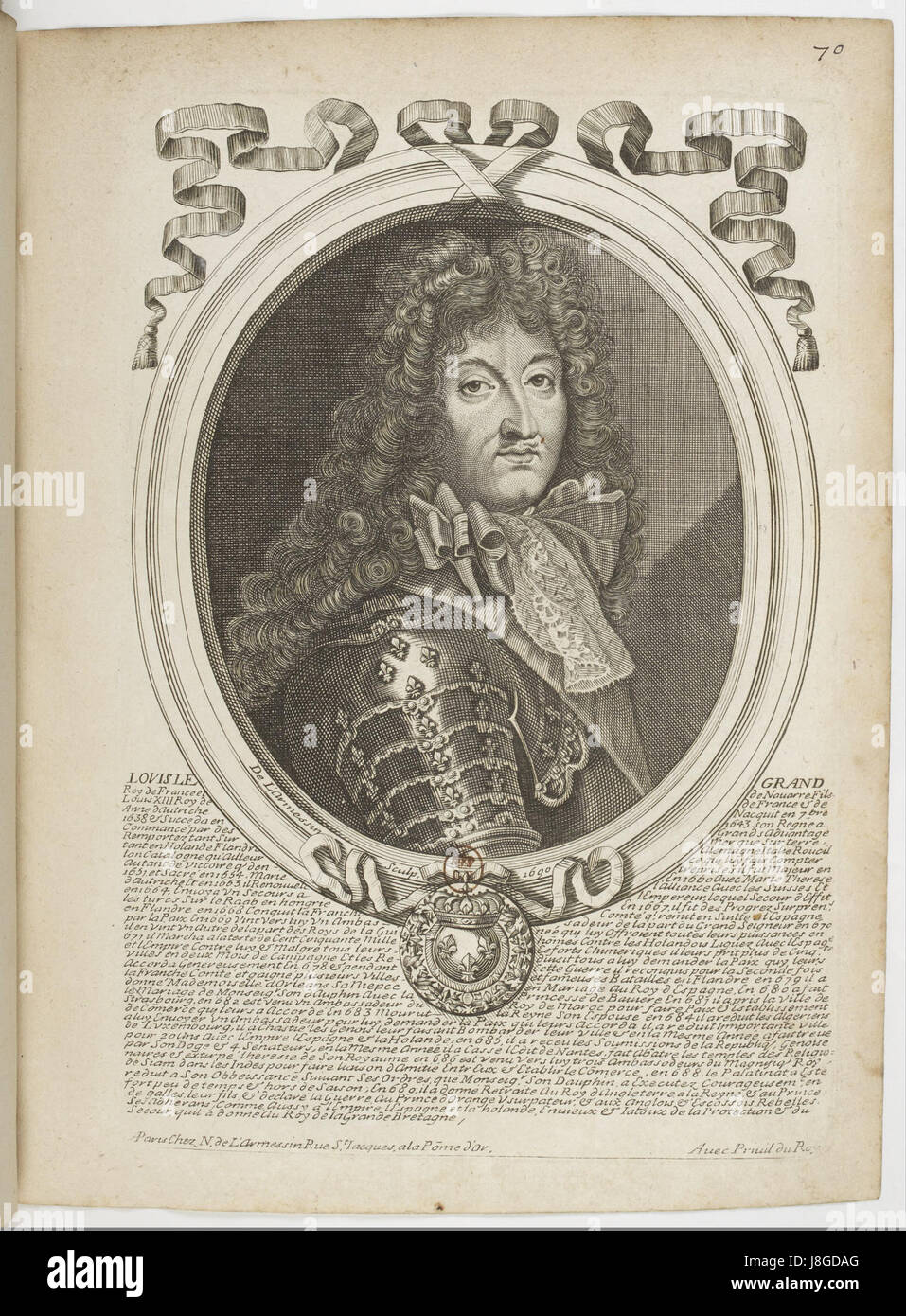 Louis xiv roi de france hi-res stock photography and images - Alamy