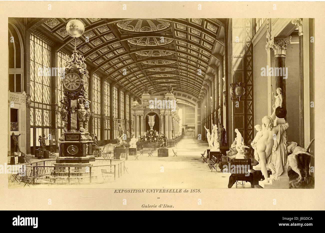 The Monumental Clock by Farcot, created in 1878, is a historical ...