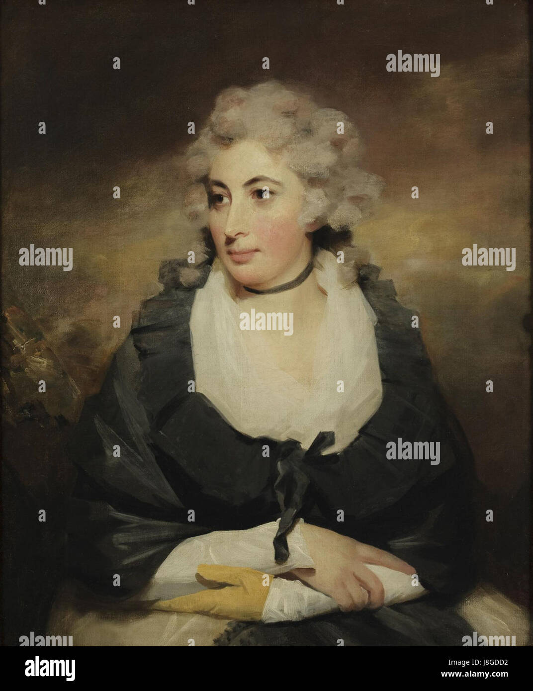 This portrait by Henry Raeburn depicts Mrs. Reay of Killingworth Hall ...