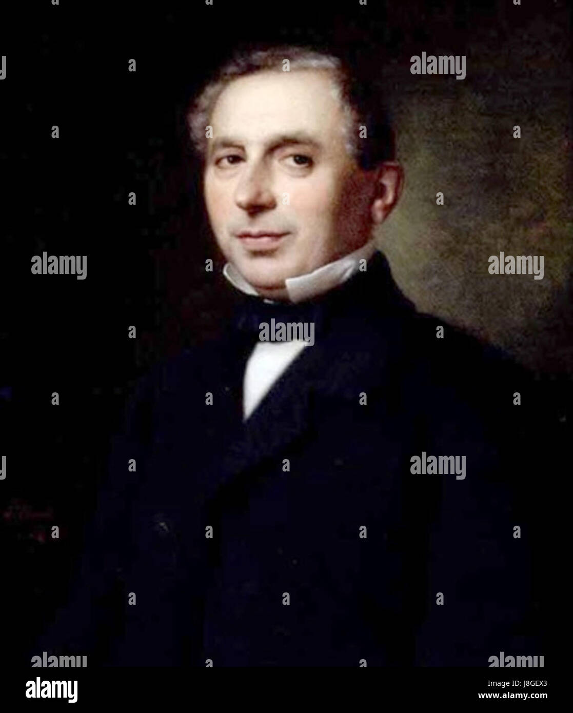 Friedrich Keil's 'Bildnis eines grauhaarigen Herrn' (Portrait of a Grey ...