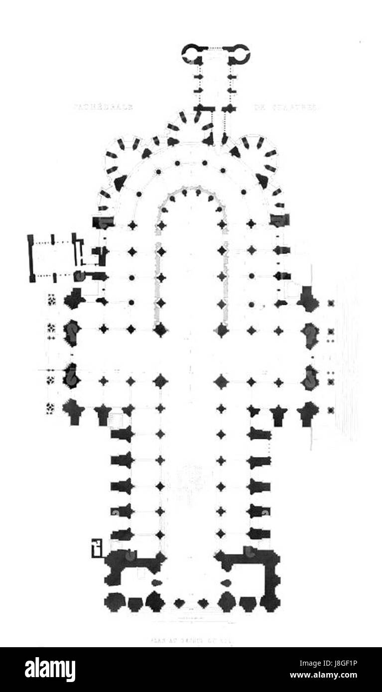 Gothic architecture drawing Cut Out Stock Images & Pictures - Alamy