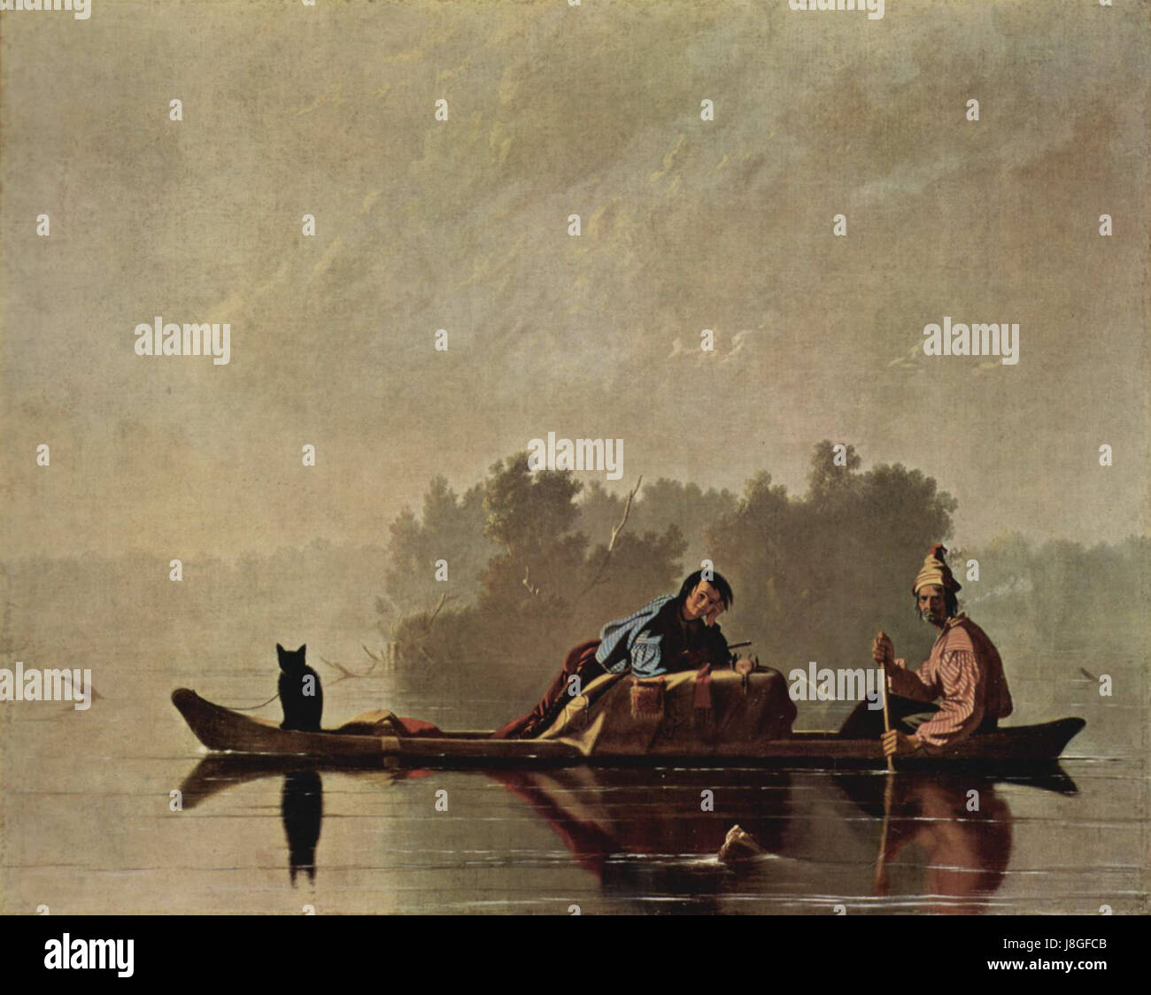 George Caleb Bingham 001 Stock Photo - Alamy