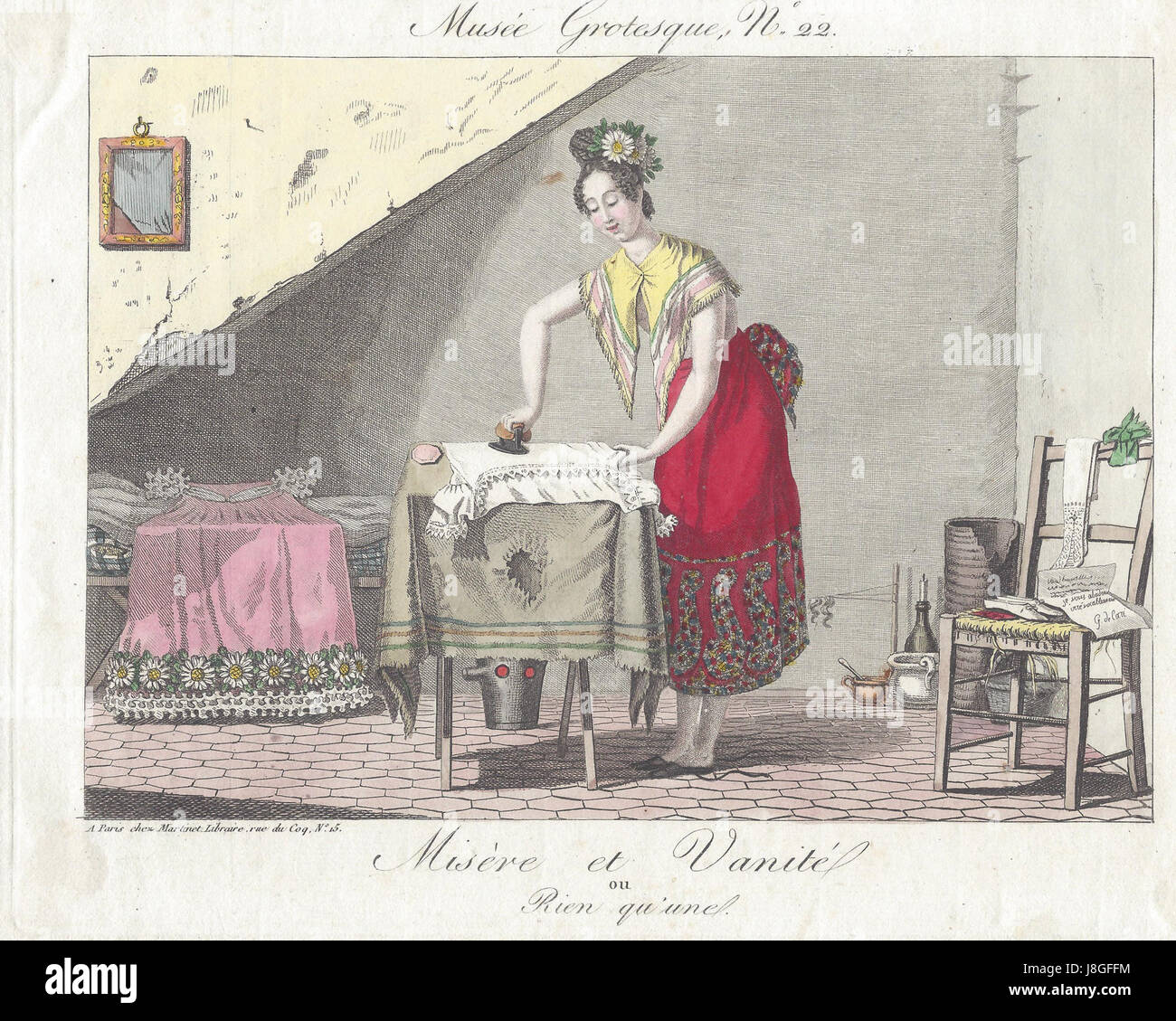 This likely refers to an illustration or print from the *Musée ...