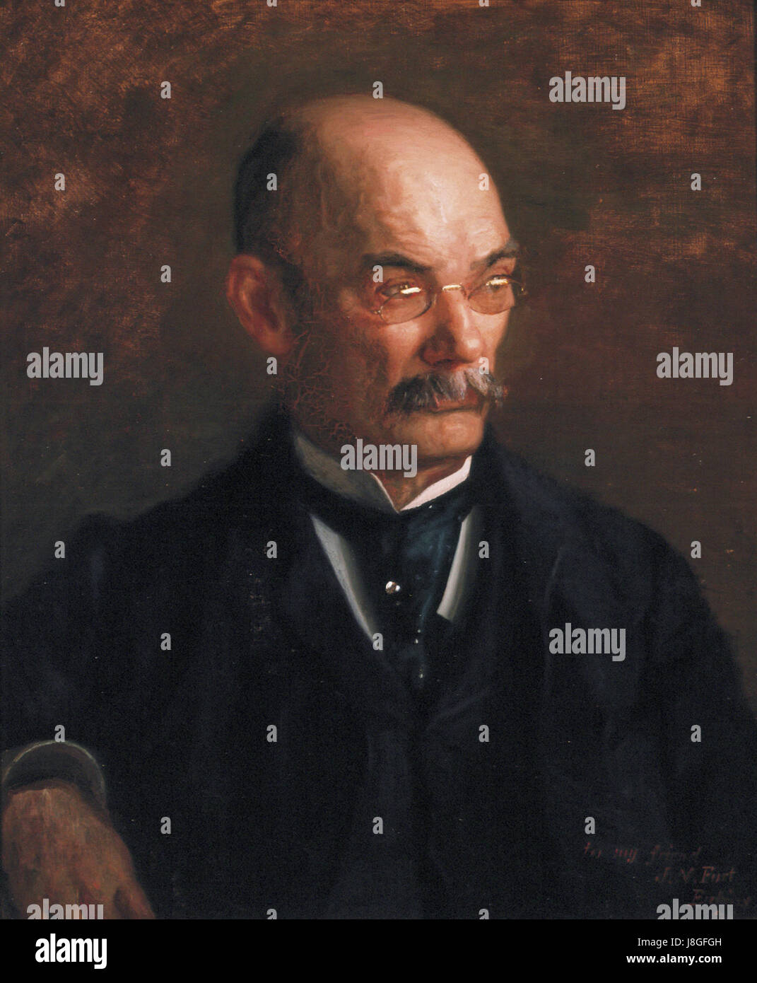 This portrait of John Neil Fort by Thomas Eakins, painted in the late ...