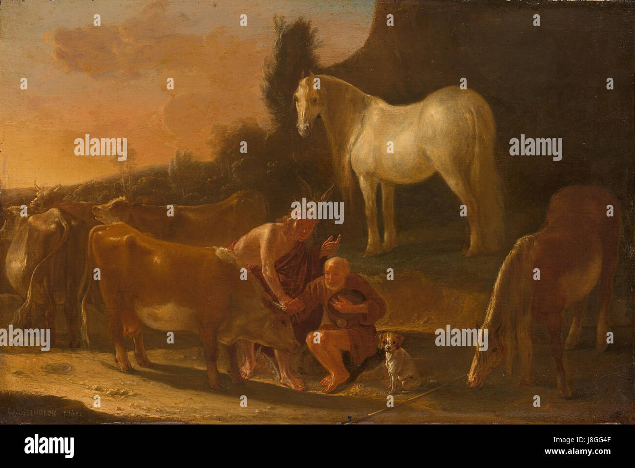 'Mercurius en Io' is an artwork housed at the Rijksmuseum in Amsterdam ...