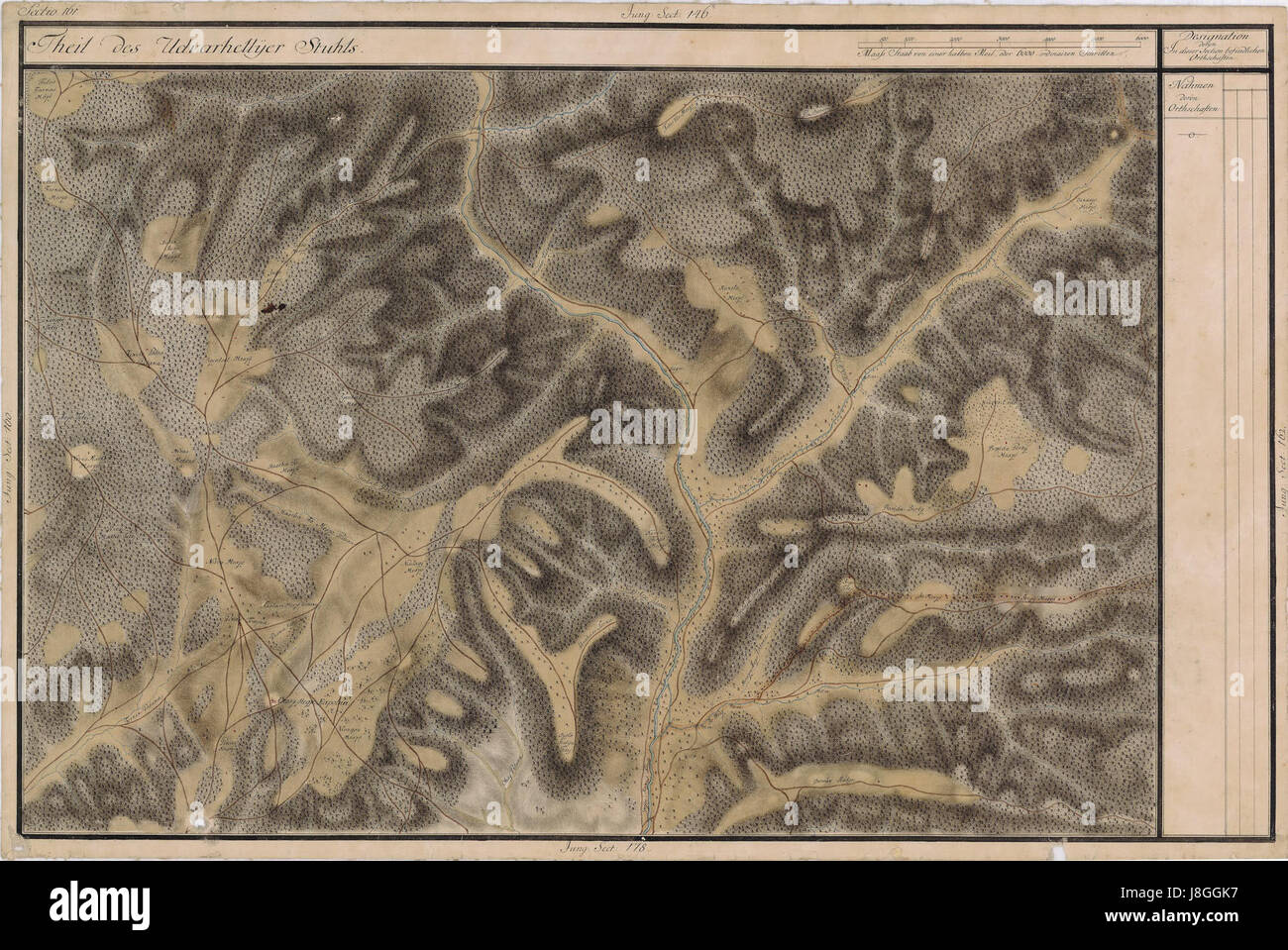 The *Josephinische Landaufnahme* (Josephine Land Survey) is a map ...