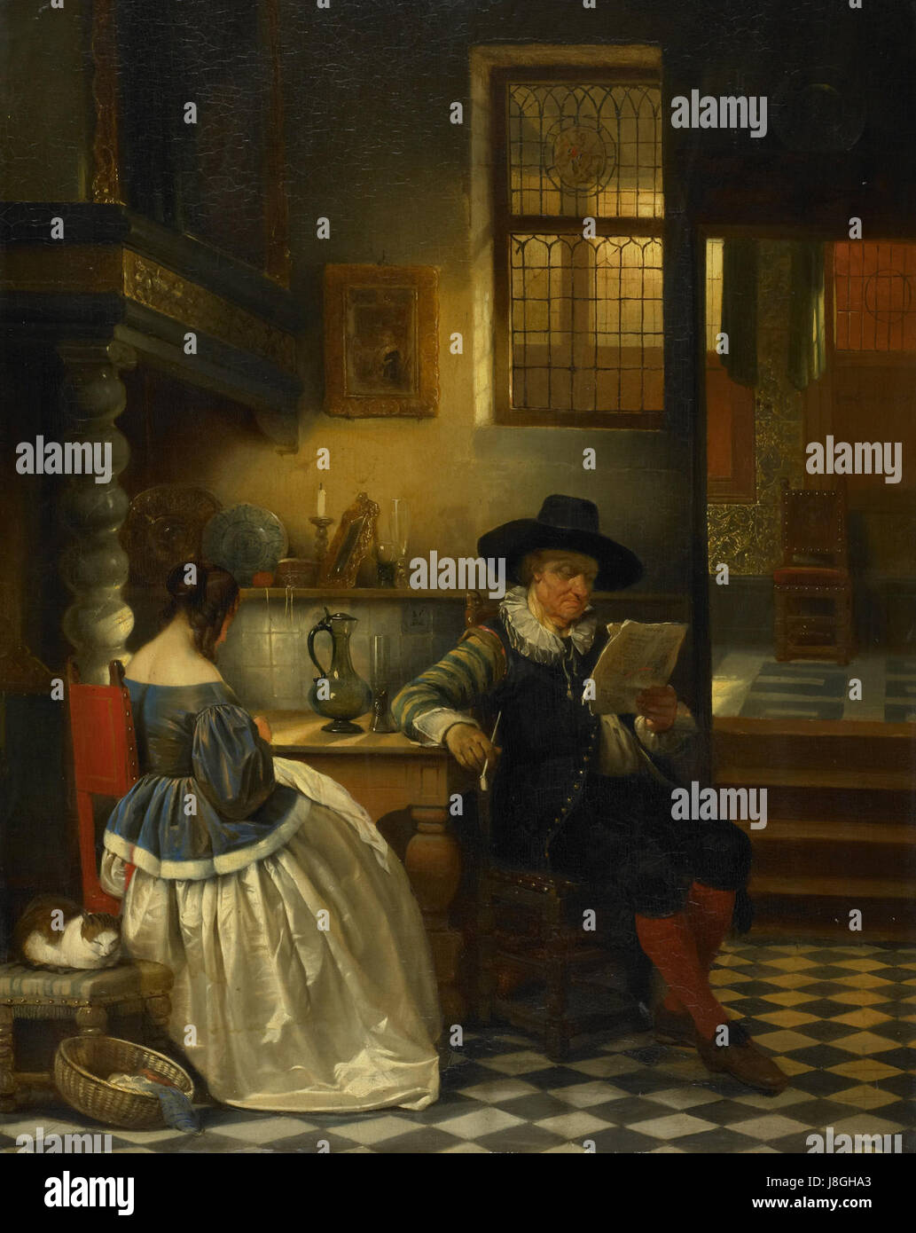 17th century painting home hi-res stock photography and images - Alamy