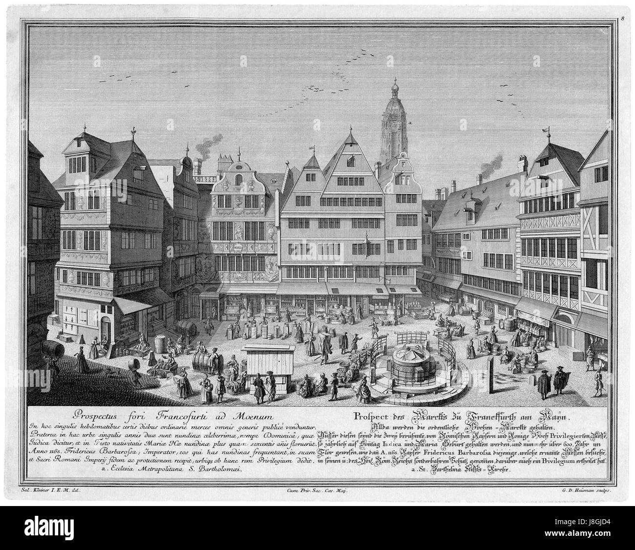 Historical view market square Black and White Stock Photos & Images - Alamy