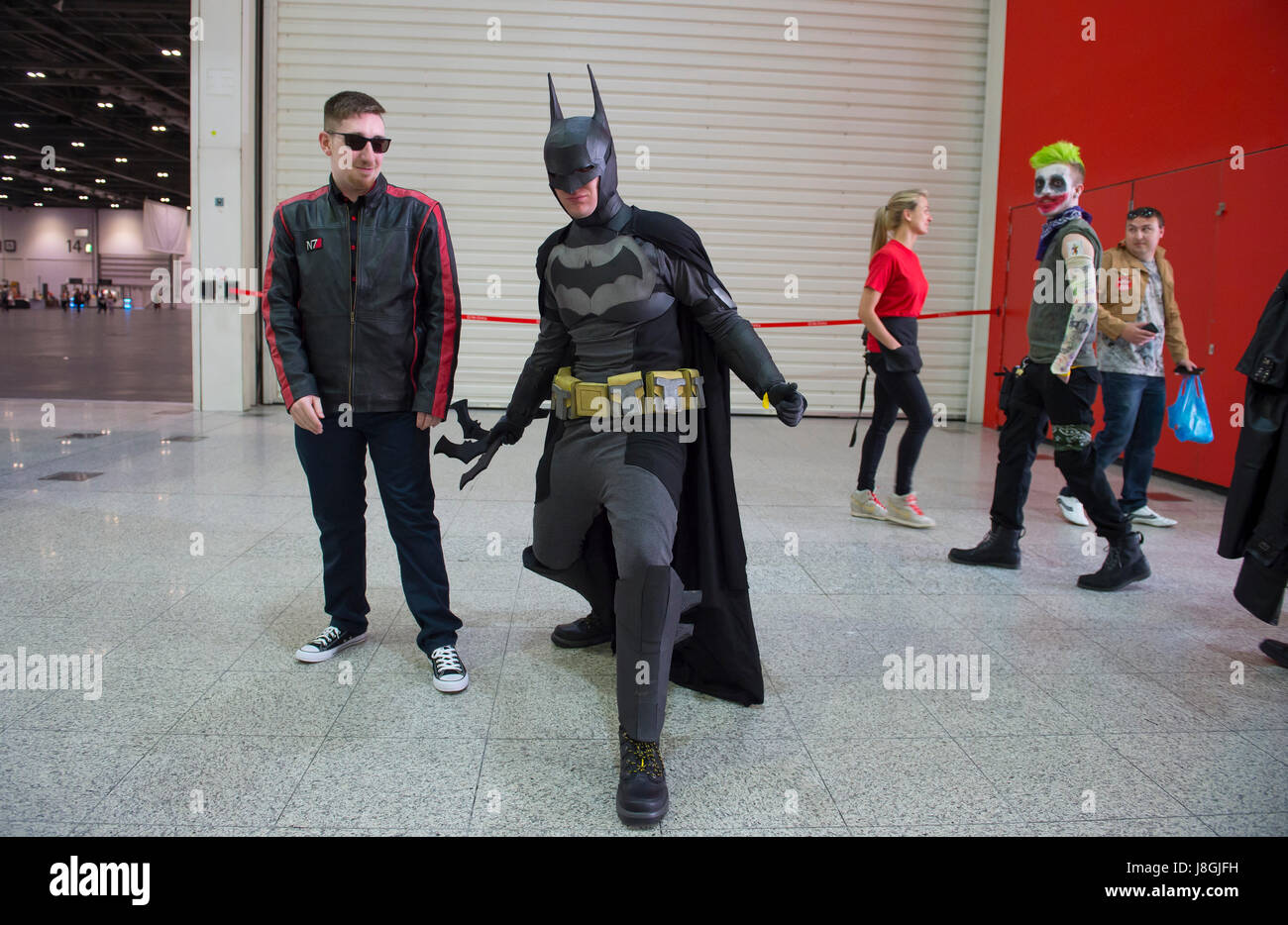 26th May 2017. The 2017 MCM London Comic Con at Excel exhibition centre ...