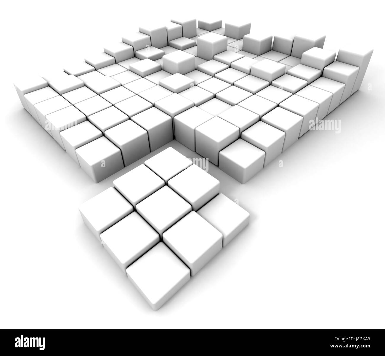 graphic, organization, abstract, cube, structure, conspicuous ...