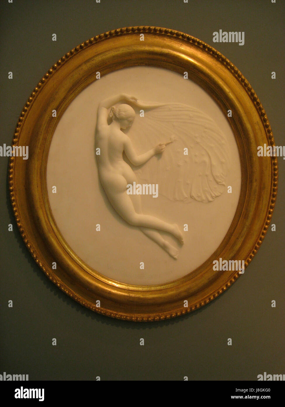 Evening by William Henry Rinehart, 1856 1870 IMG 1664 Stock Photo - Alamy