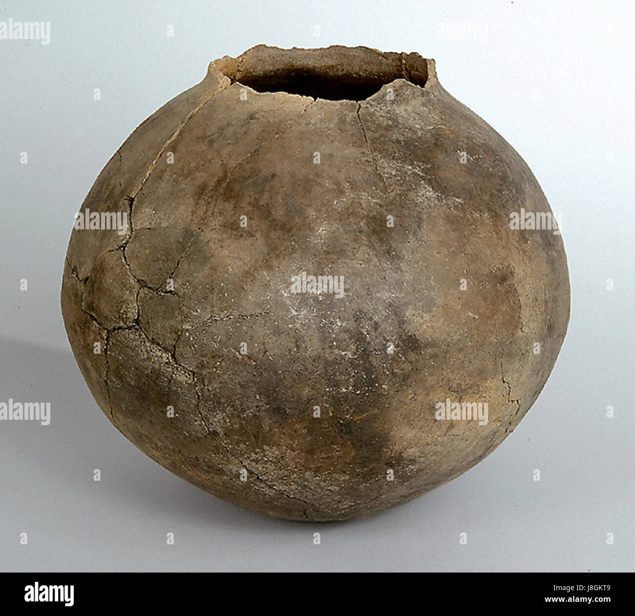 Jar Chaco Anasazi Obelisk Grayware Stock Photo - Alamy