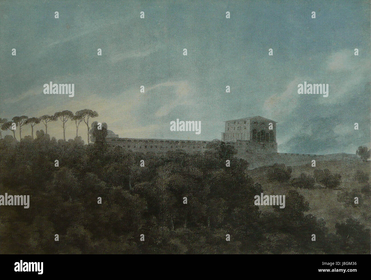 John Robert Cozens, a renowned British landscape painter, is known for ...