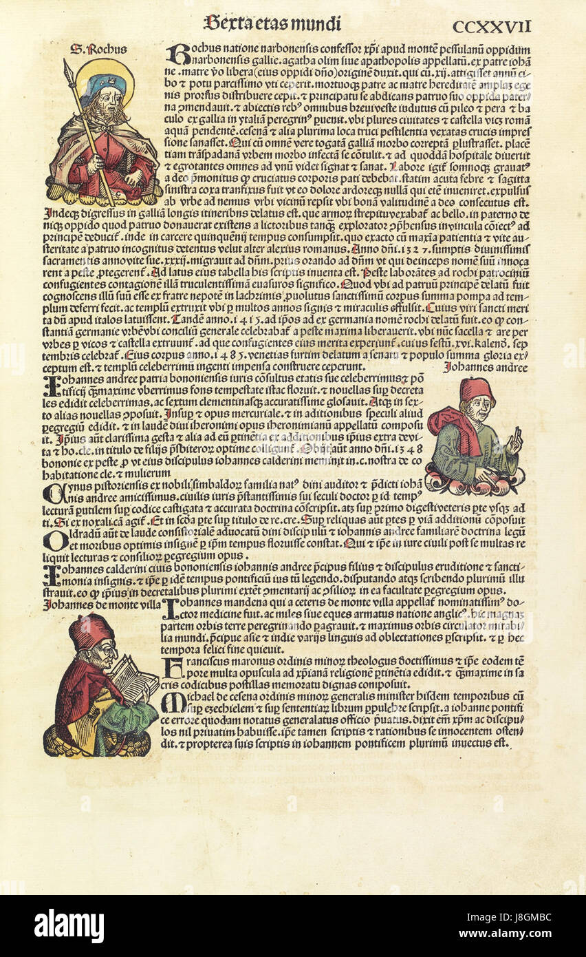 The Liber Chronicarum is a 15th-century illustrated manuscript known ...