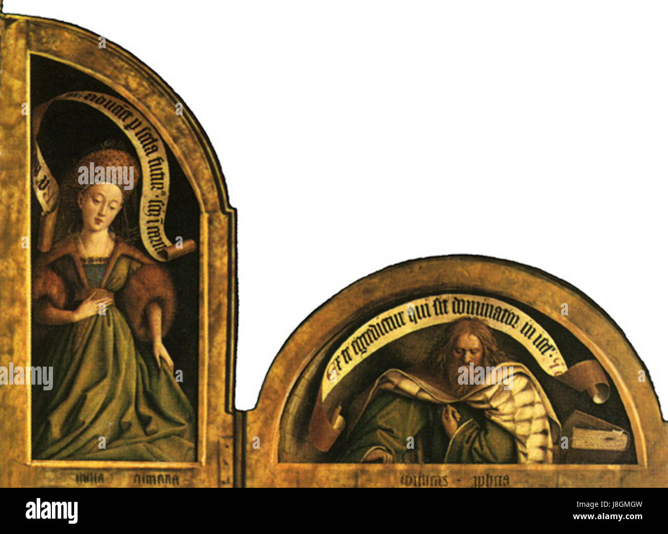 The Ghent Altarpiece, created by Jan van Eyck, is renowned for its ...