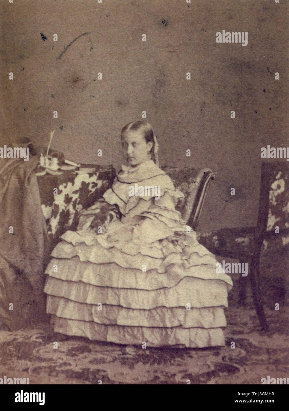 A historical portrait of Princess Isabel, known for her role in the ...