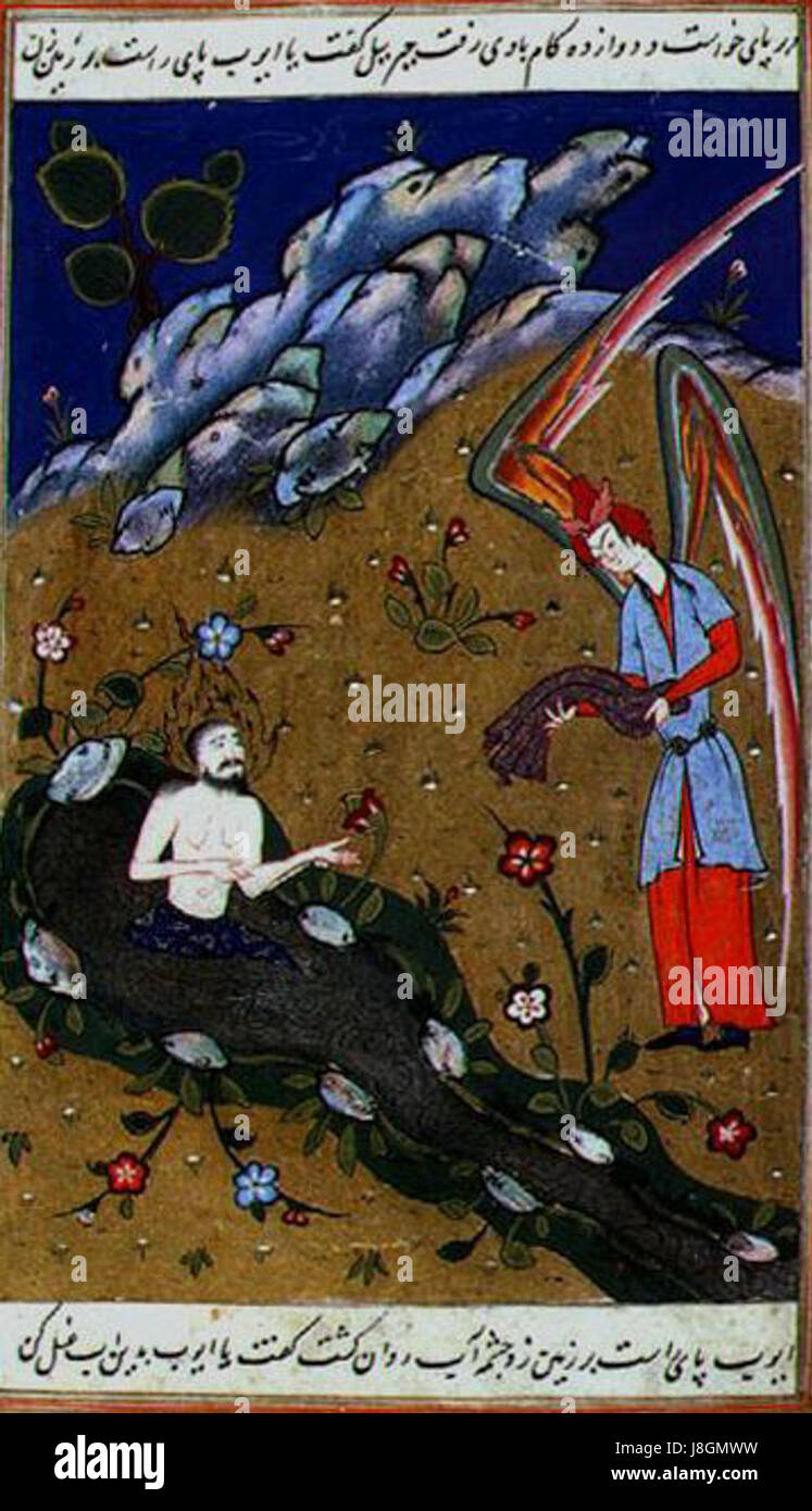 Job the prophet Stock Photo - Alamy