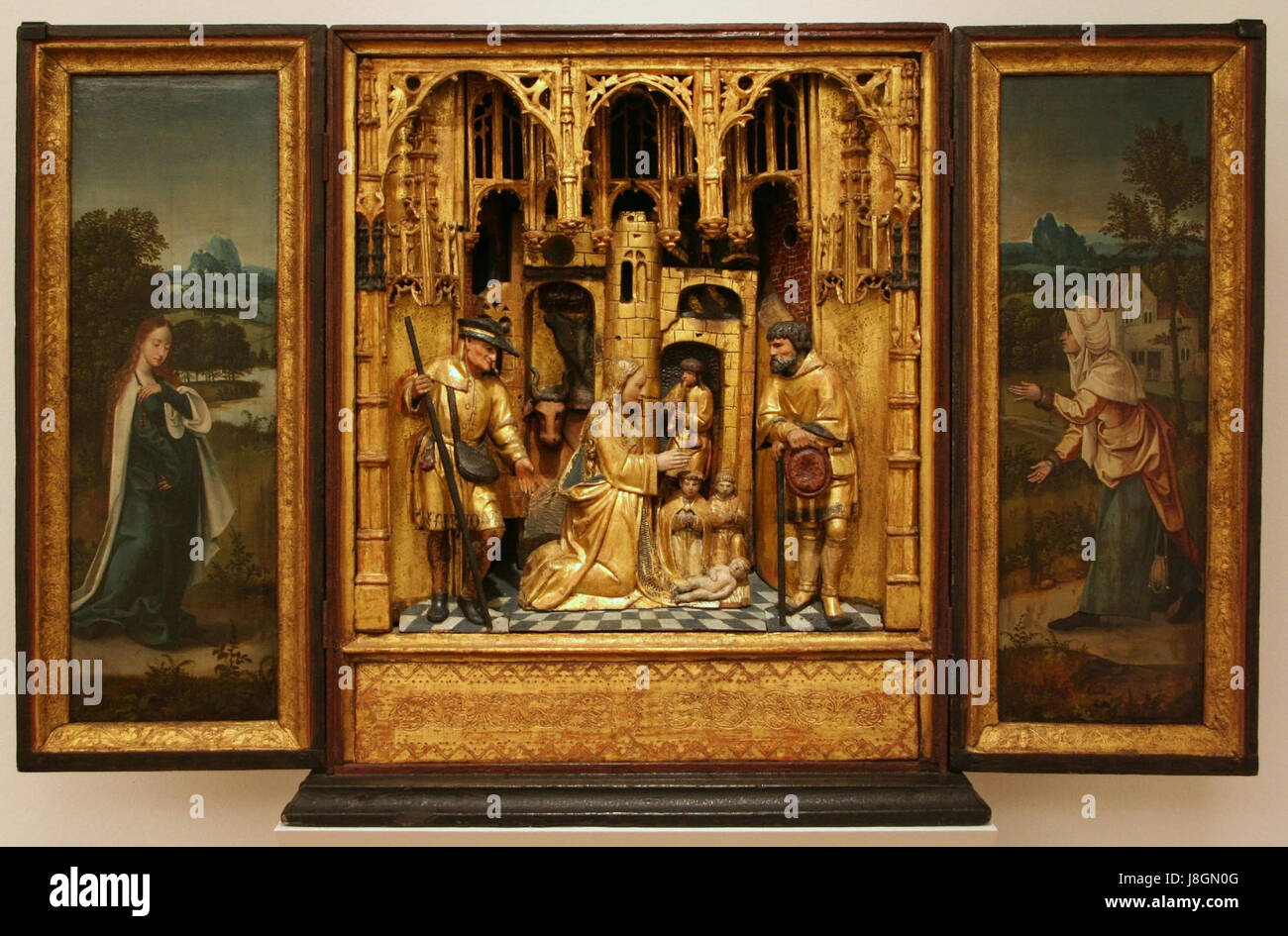 The Meester van 1518 Huisaltaar is a historical altarpiece created in ...