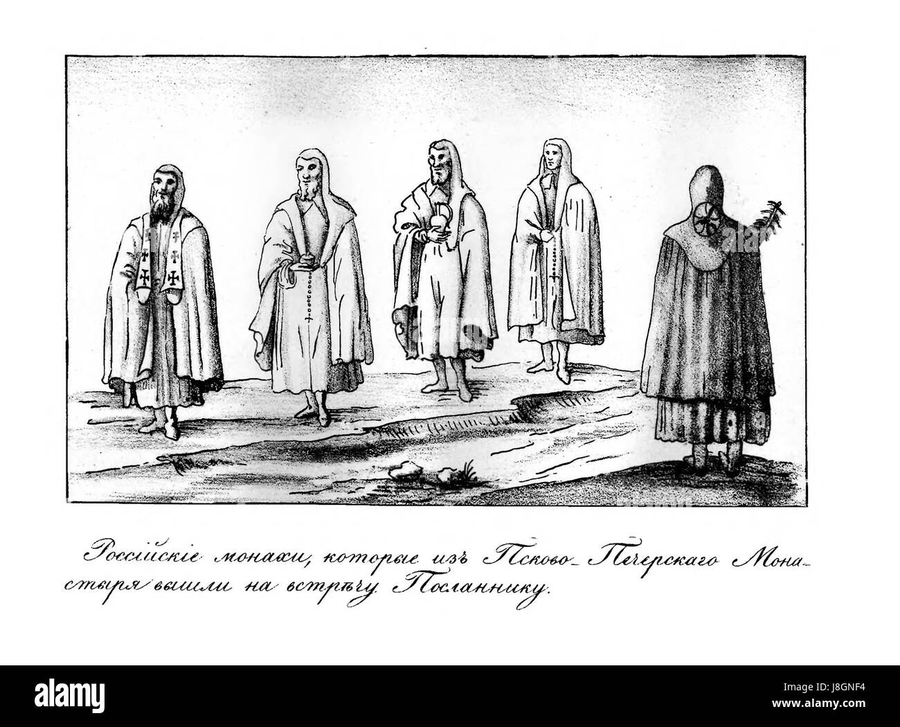 The Monks of Pechory monastery are part of an ancient Russian Orthodox ...