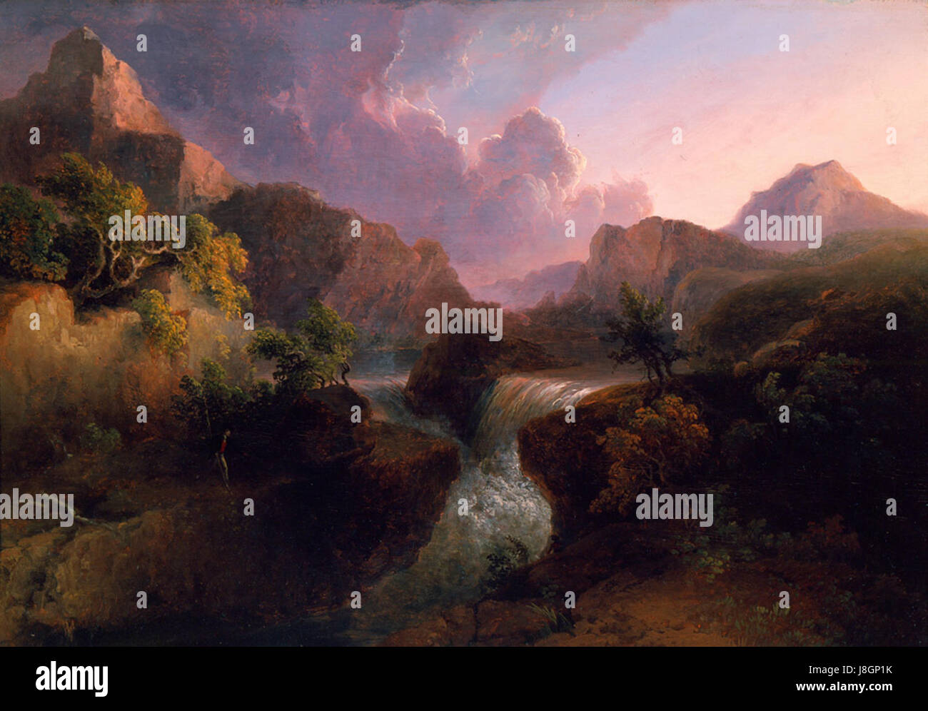 'Landscape' is a painting by American artist Thomas Doughty, created in ...