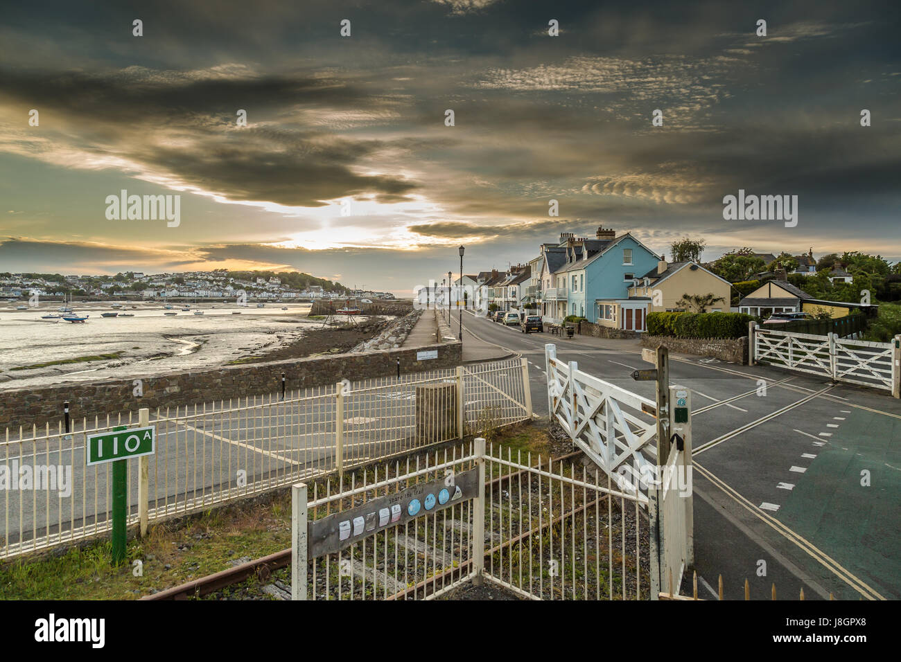 Instow, North Devon at sunset Stock Photo - Alamy