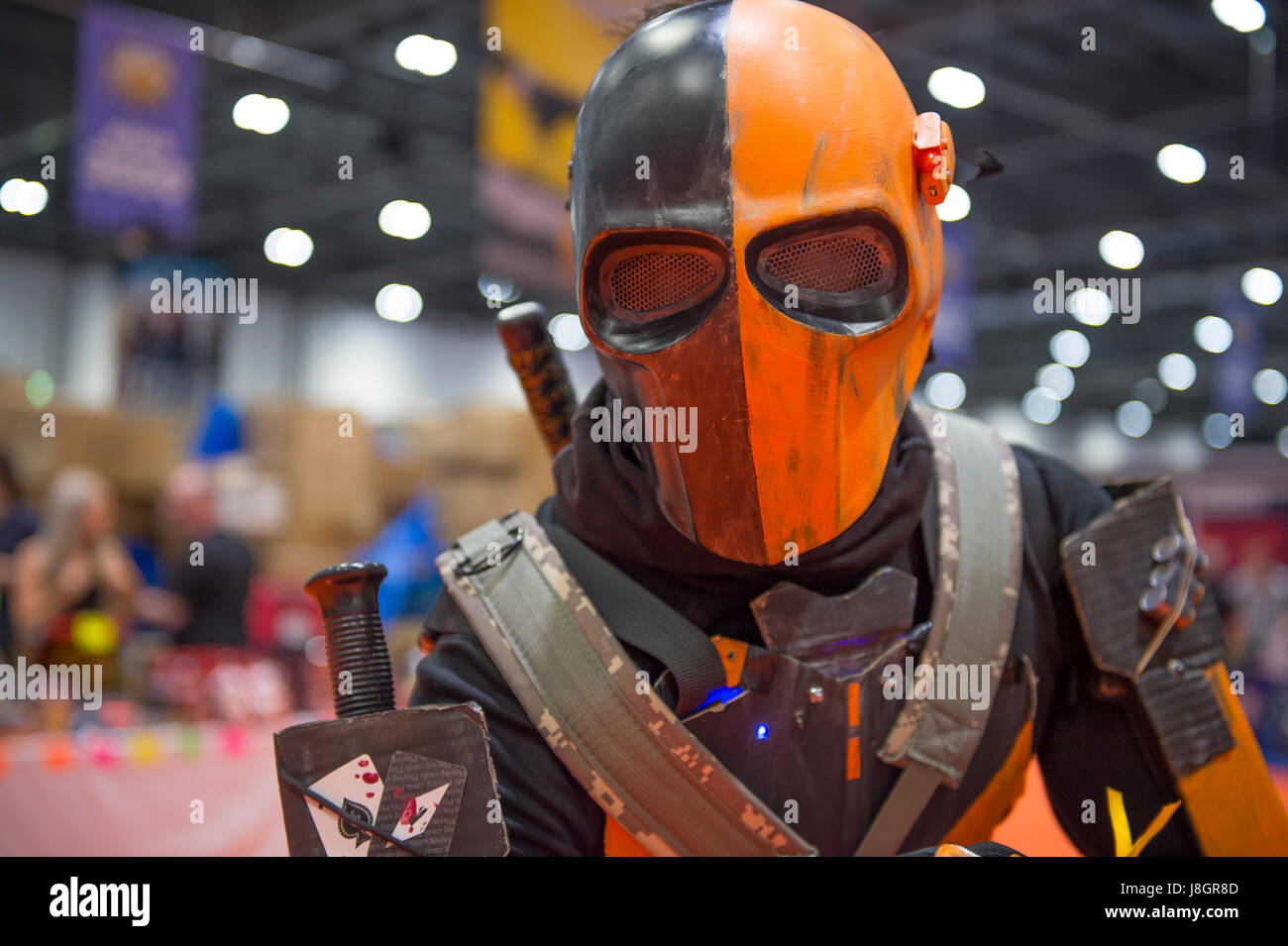 26th May 2017. The 2017 MCM London Comic Con at Excel exhibition centre ...