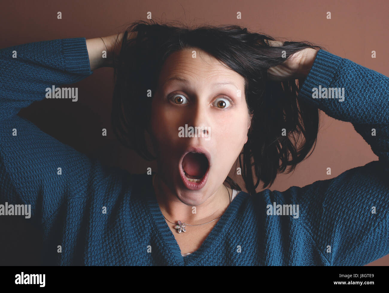 Stunned facial expression Stock Photo - Alamy