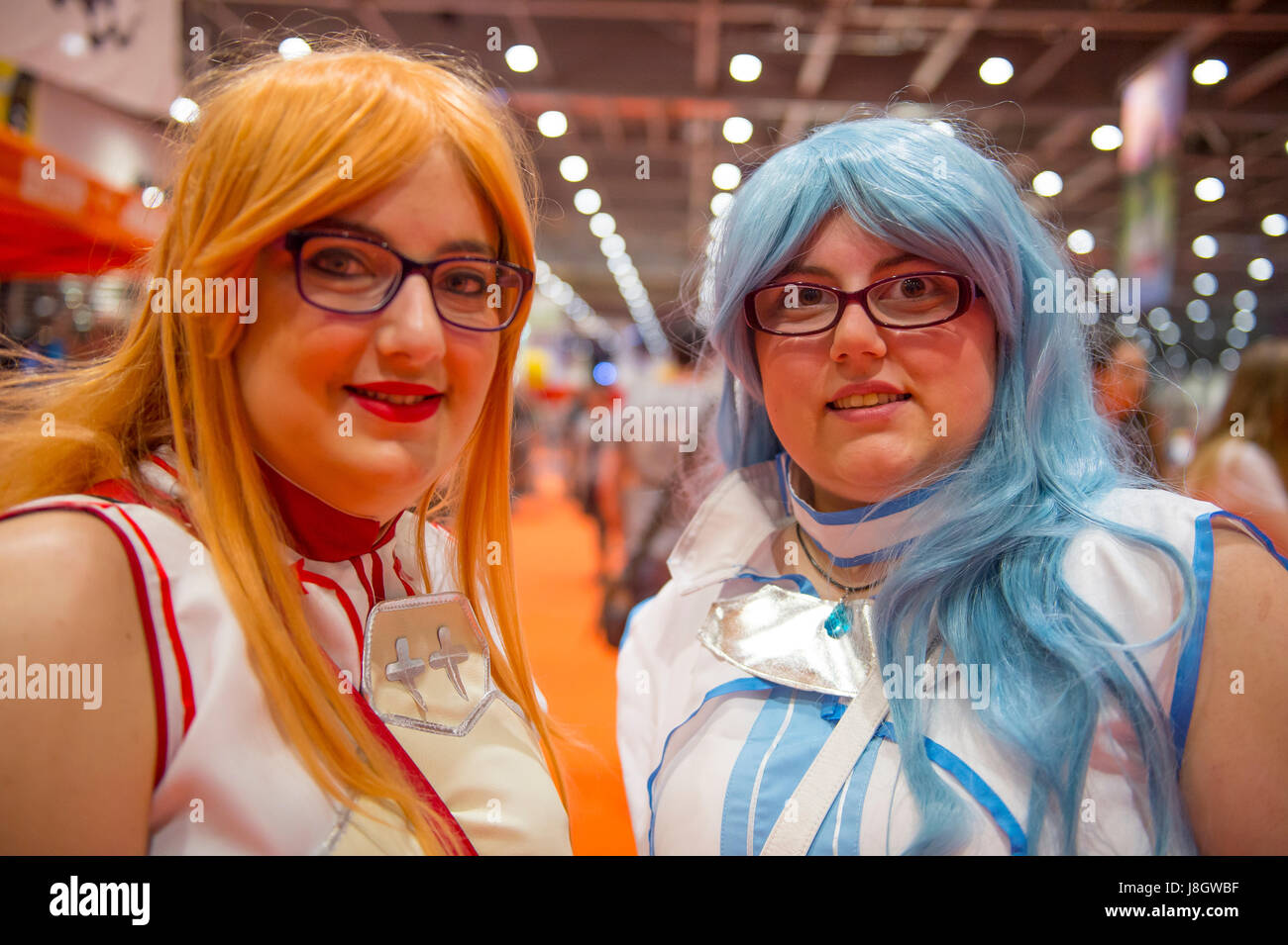 26th May 2017. The 2017 MCM London Comic Con at Excel exhibition centre ...