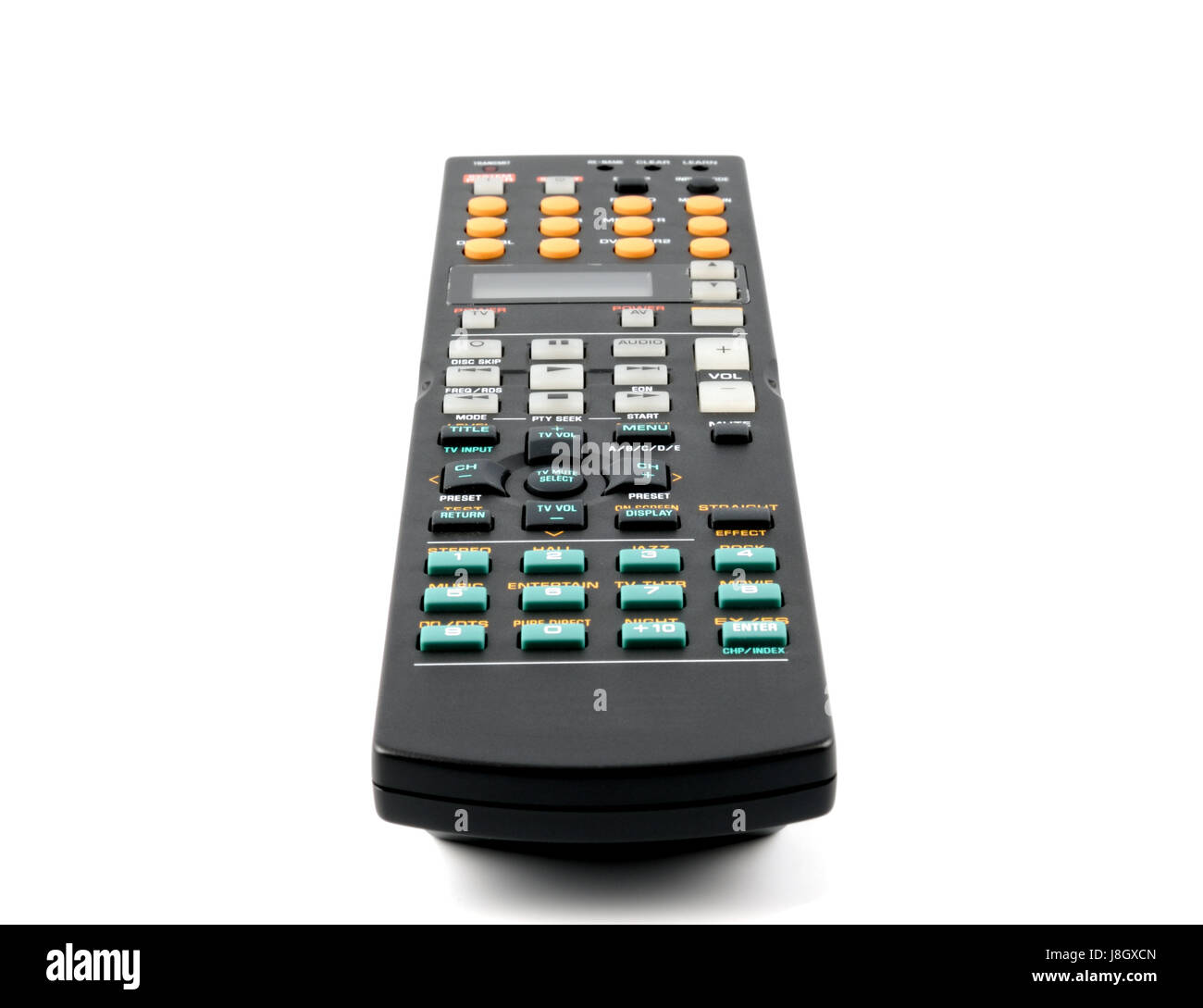 Remote control panel on a white background Stock Photo - Alamy