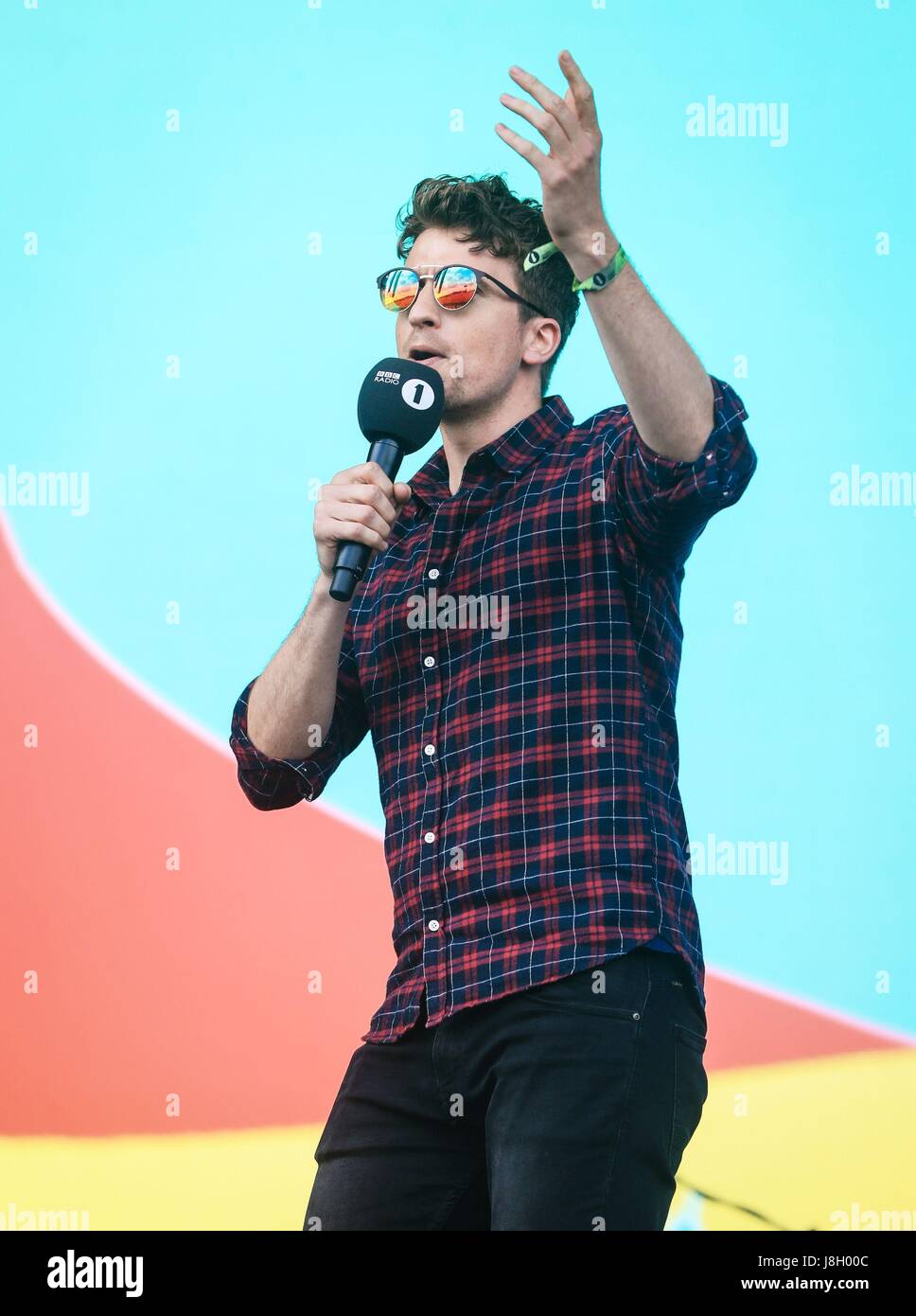 Radio one dj greg james hi-res stock photography and images - Alamy