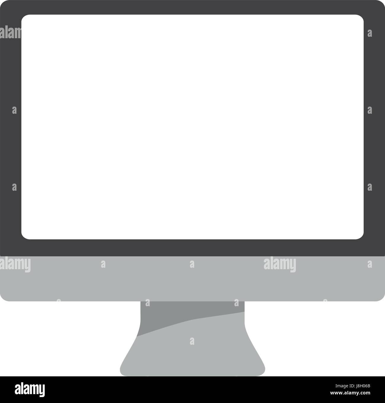 monitor computer icon Stock Vector Image & Art - Alamy