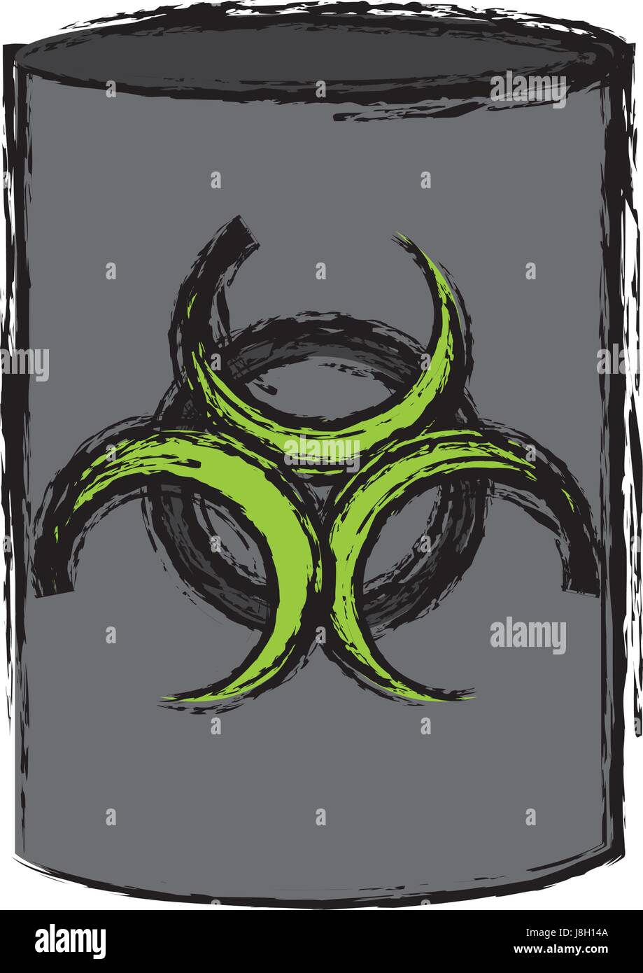 radioactive barrel icon Stock Vector Image & Art - Alamy