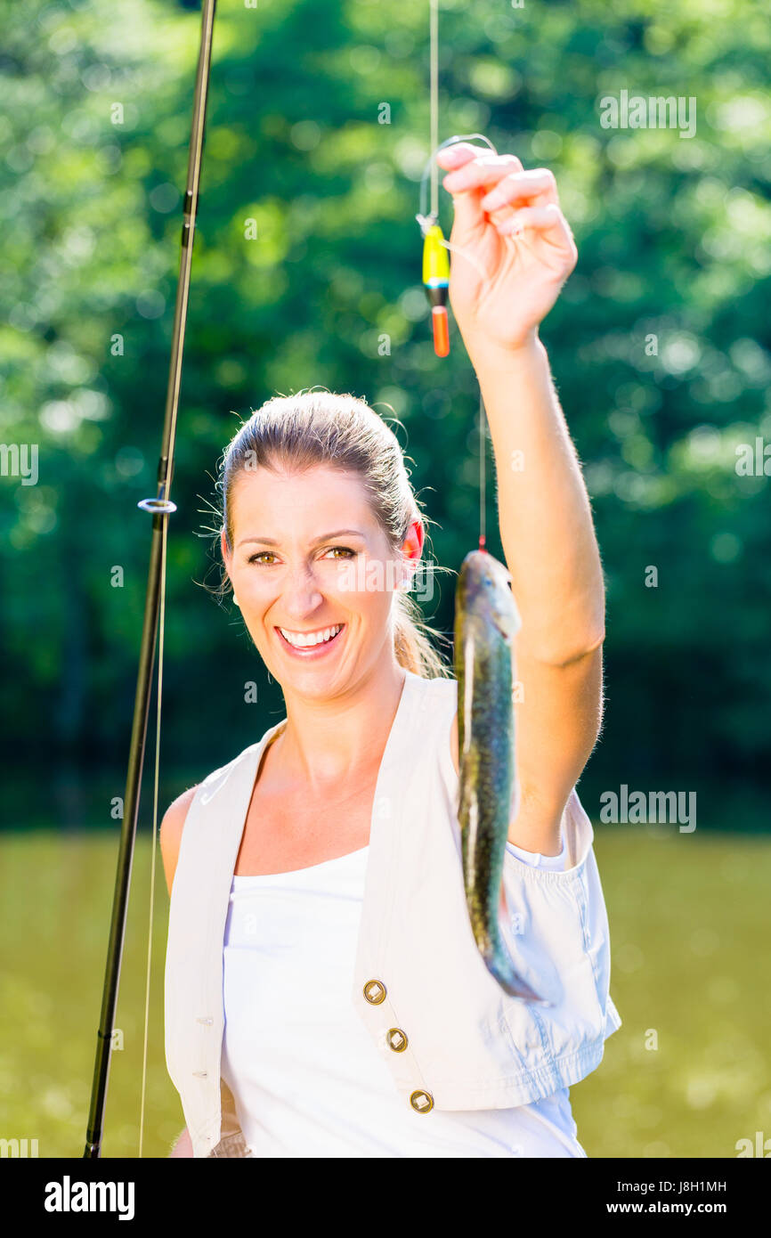 Showing the catch hi-res stock photography and images - Alamy