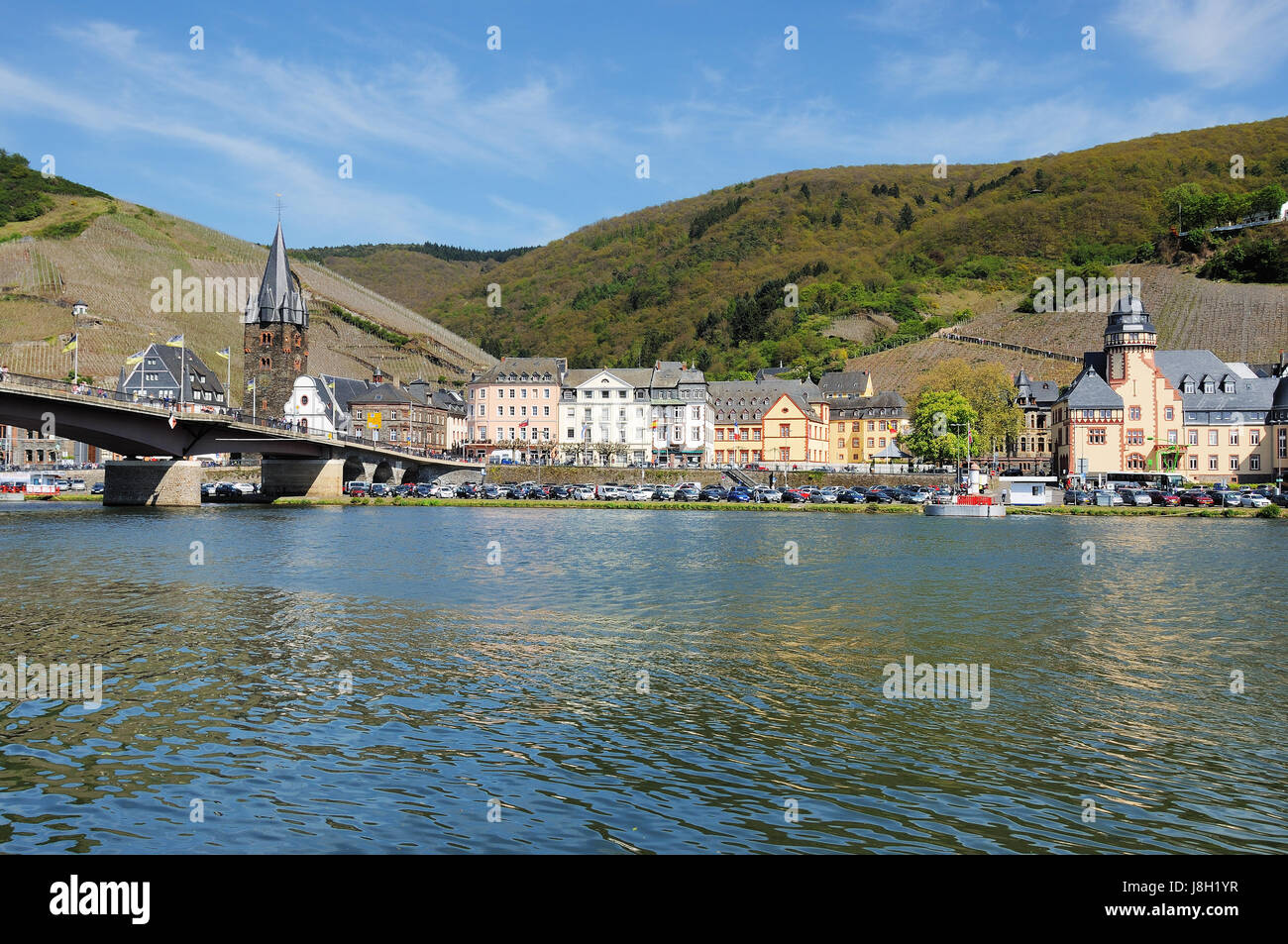 Bernkastel kues moselle bridge hi-res stock photography and images - Alamy