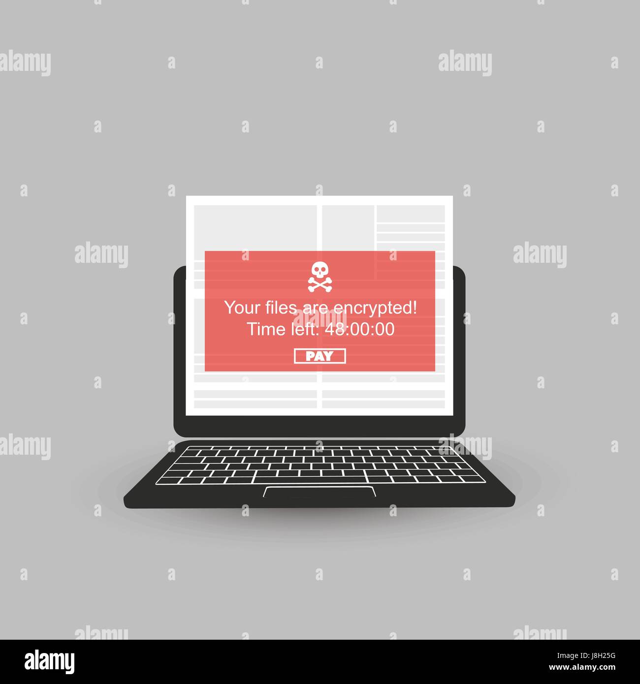 Locked Device, Encrypted Files, Lost Documents, Ransomware Attack ...