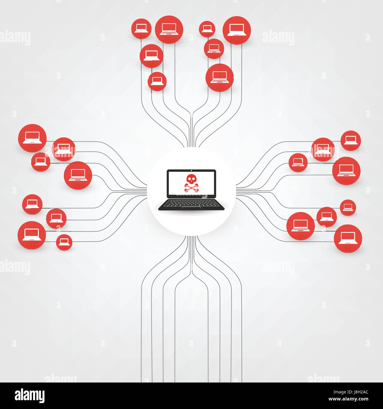 Locked computer screen with ransomware hi-res stock photography and ...
