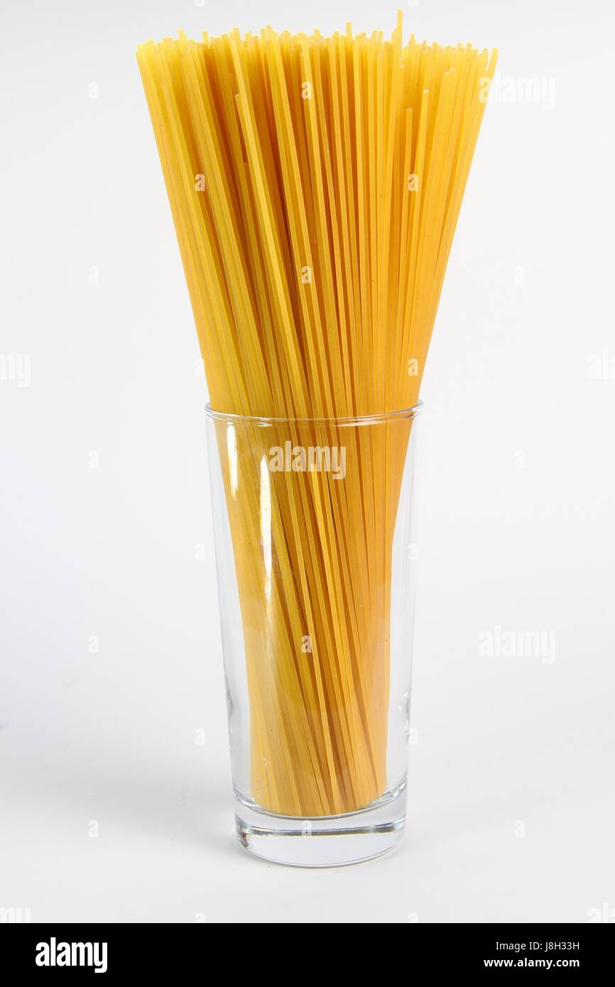 spaghetti in glass Stock Photo - Alamy