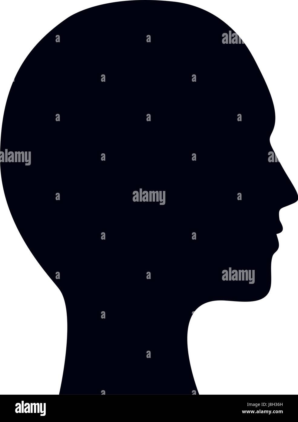 human head icon Stock Vector Image & Art - Alamy