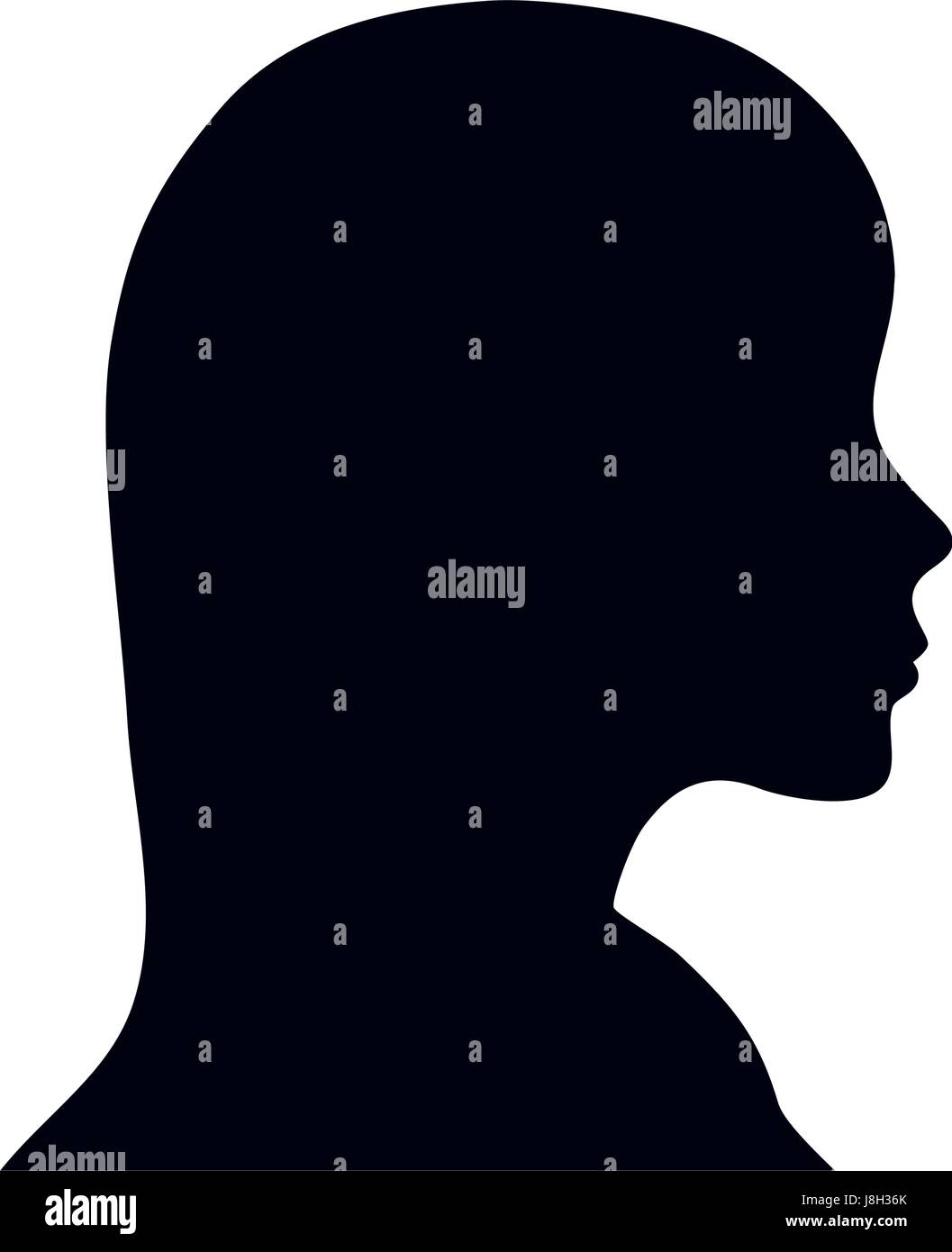 human head icon Stock Vector Image & Art - Alamy