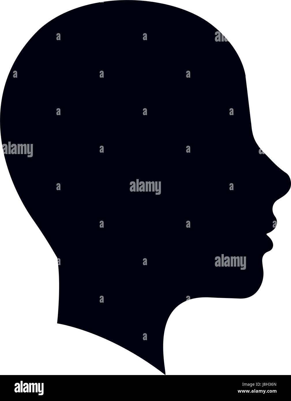 human head icon Stock Vector Image & Art - Alamy