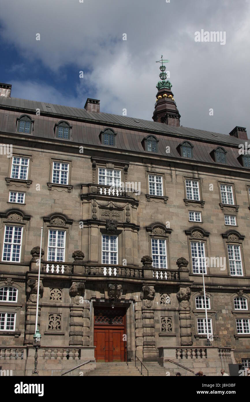 Christianborg palace in Denmark Stock Photo - Alamy