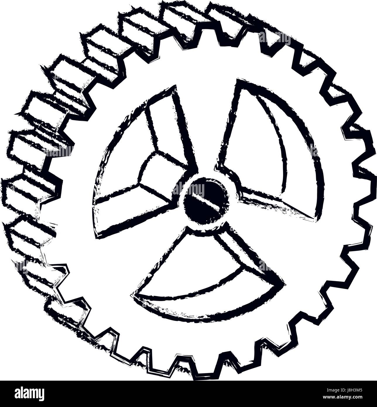 bike gears design Stock Vector Image & Art - Alamy