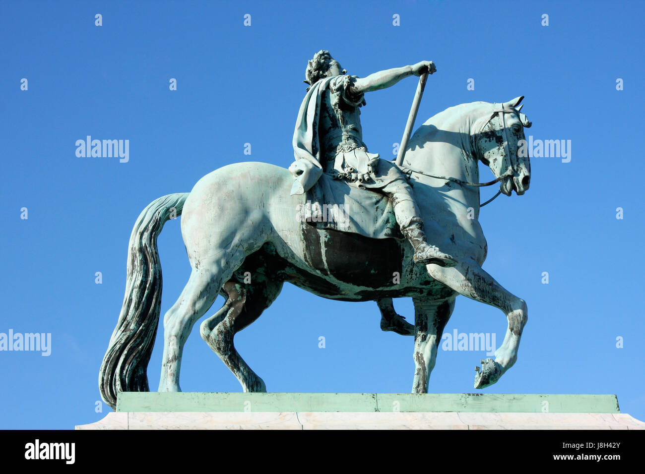 King frederik v on horseback hi-res stock photography and images - Alamy