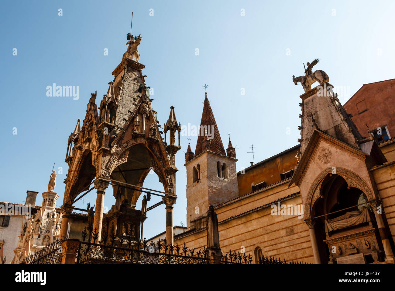 Scaliger tombs hi-res stock photography and images - Alamy