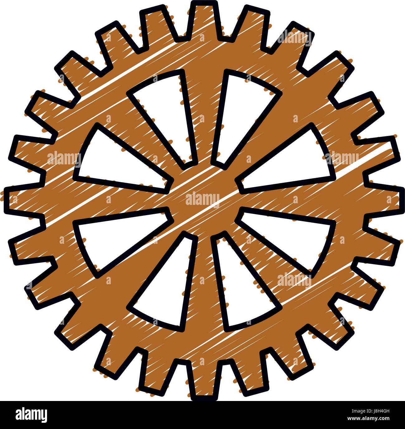 bike gear icon Stock Vector Image & Art - Alamy