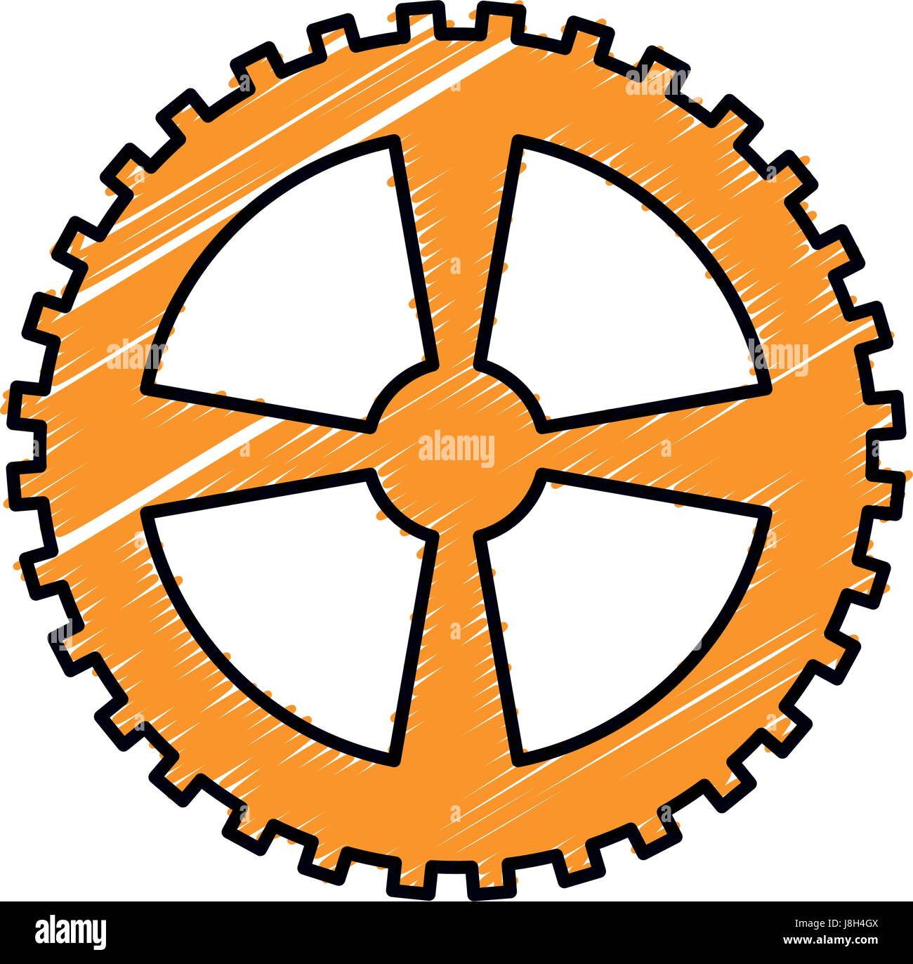 bike gear icon Stock Vector Image & Art - Alamy