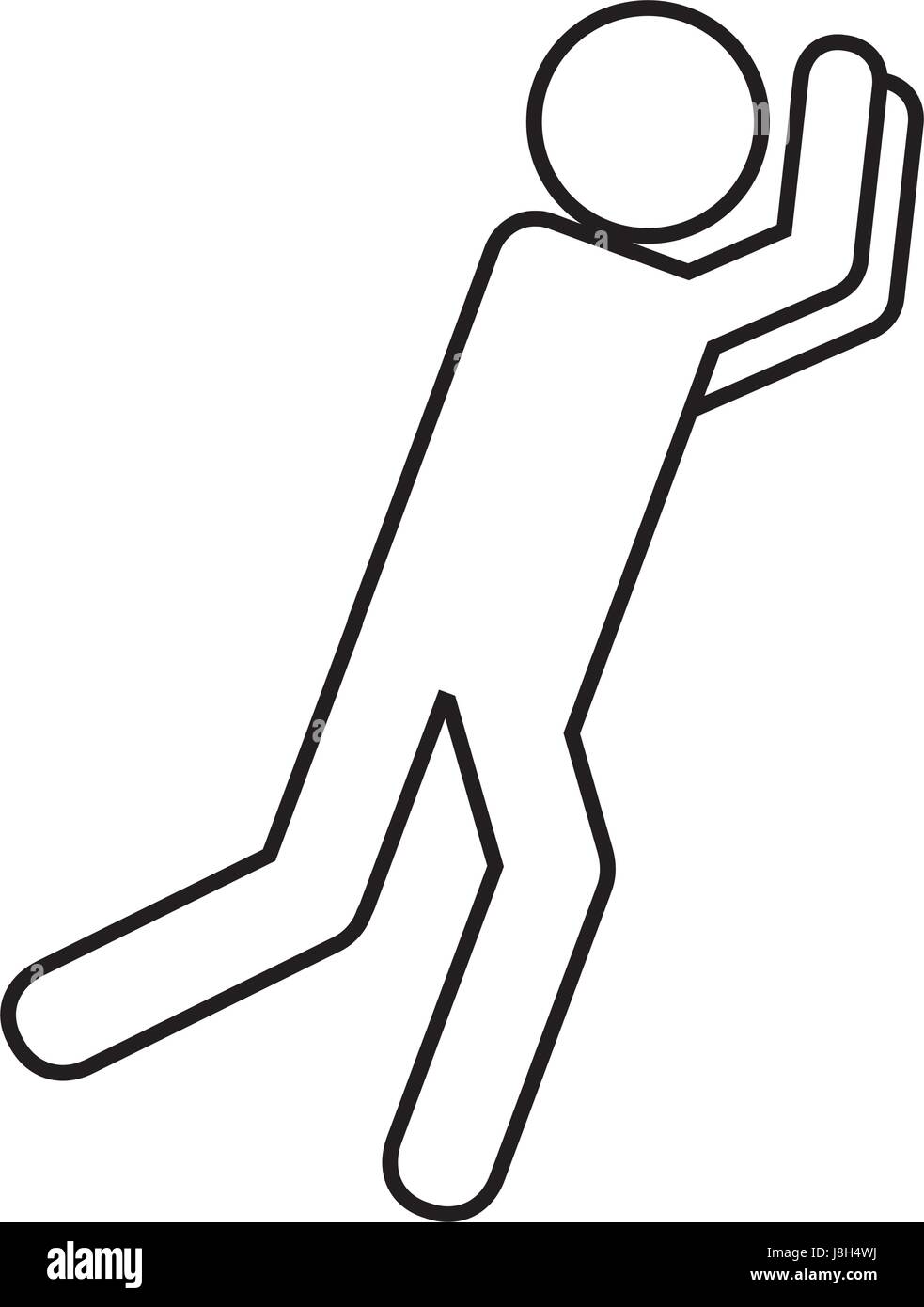 pictogram man icon Stock Vector Image & Art - Alamy