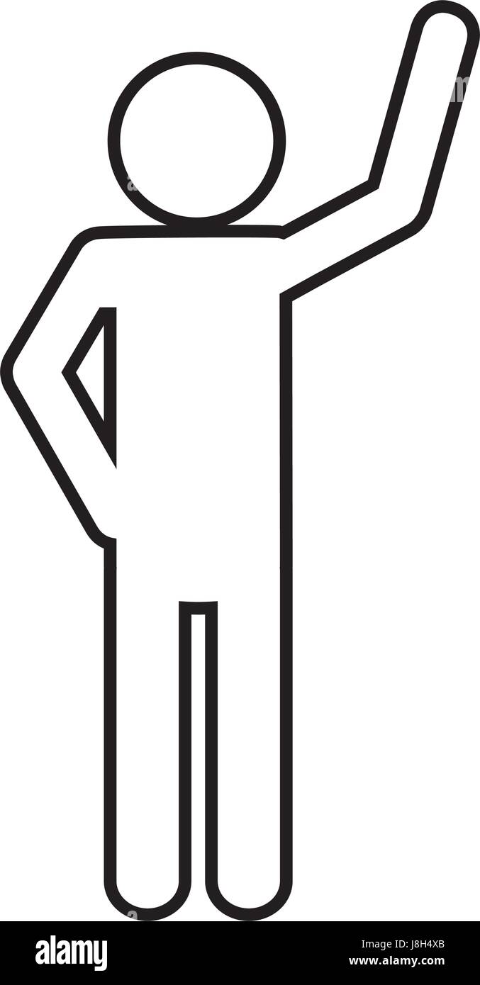 pictogram man icon Stock Vector Image & Art - Alamy